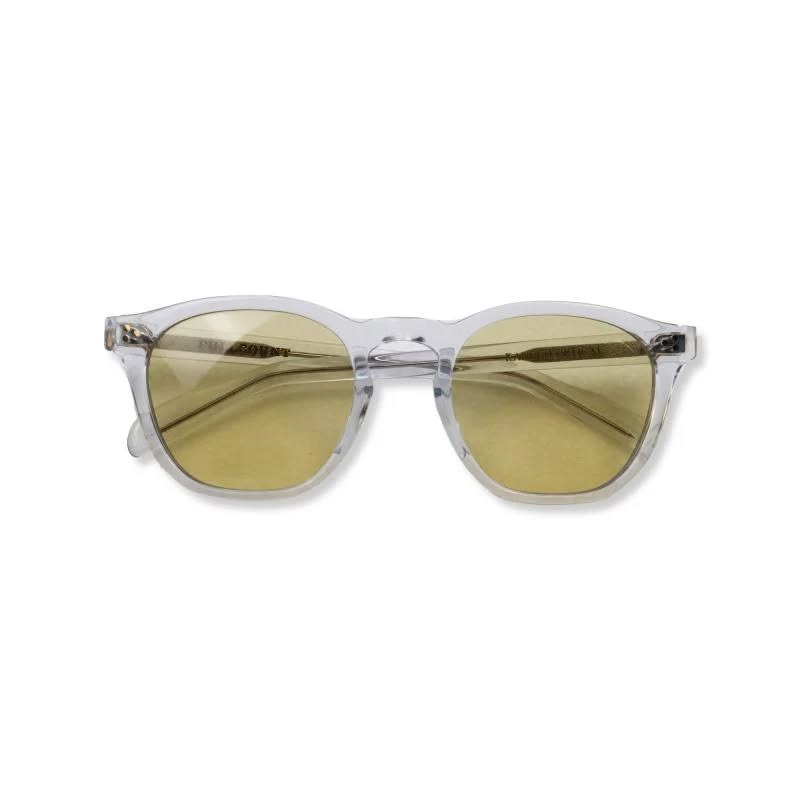 6022-3 Old Parisien Sunglasses - Clear X Brown
