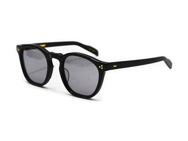 6022-3 Old Parisien Sunglasses - Black X Black