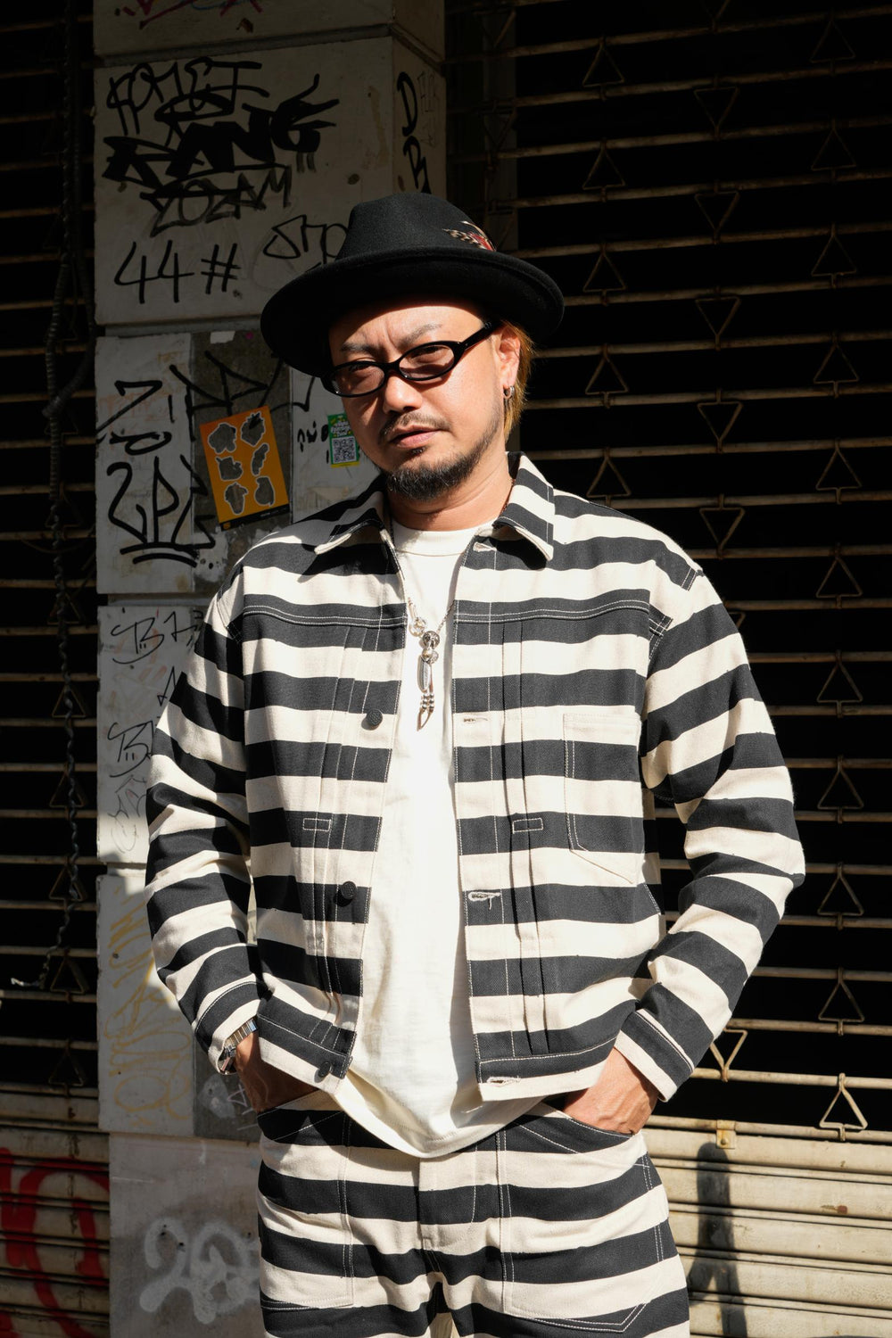 Type 1 Jacket - Prisoner stripe