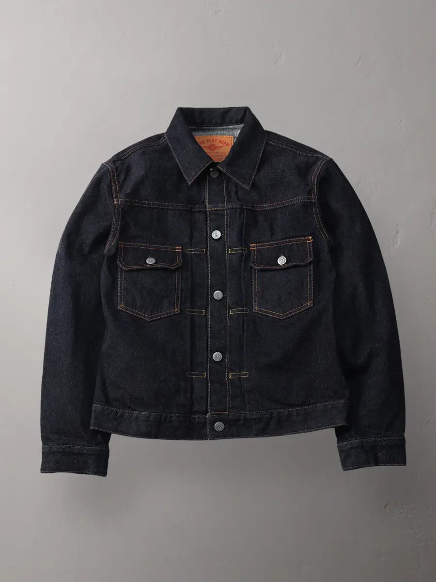 FN-OJ-D002 JACKET - DENIM 50's - INDIGO